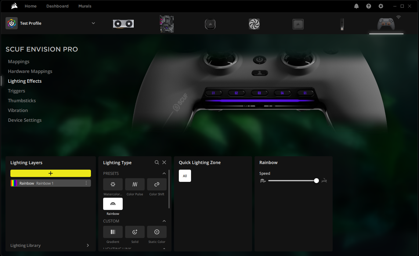 Envision Controller: iCUE Overview – Corsair