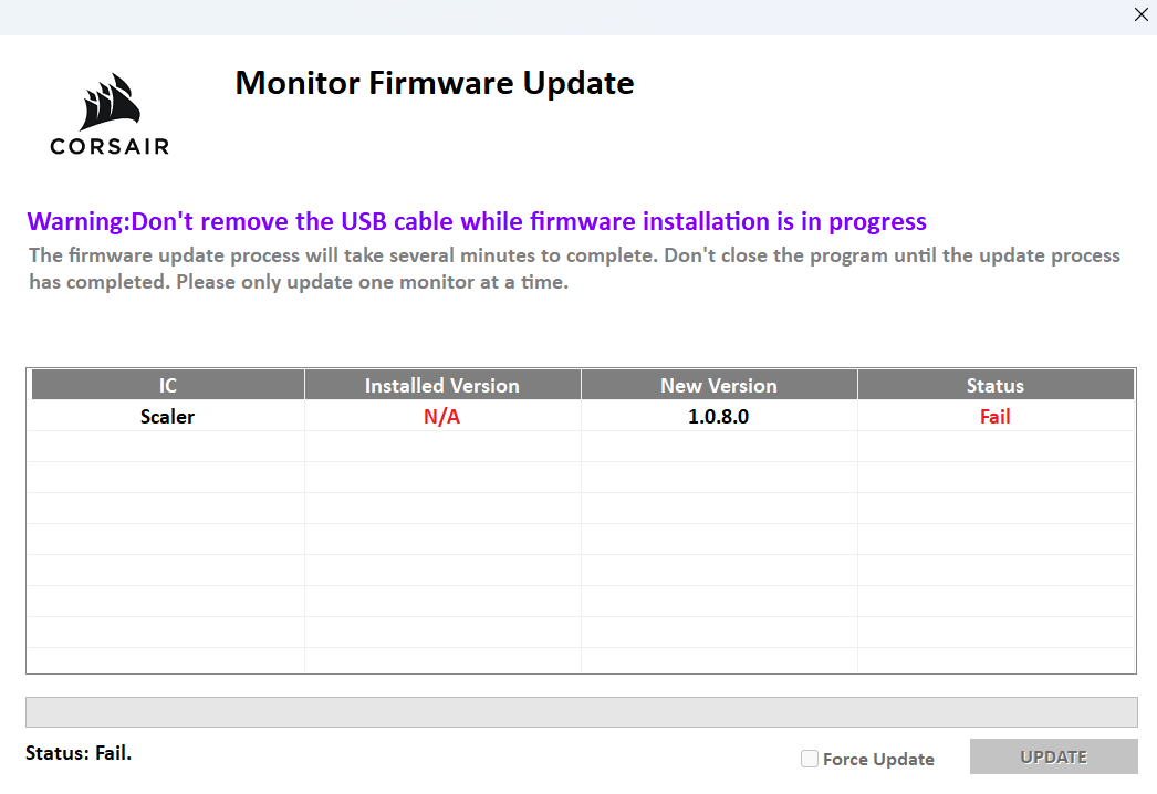 Monitor: How to Resolve firmware failing to update on your OLED monitor ...