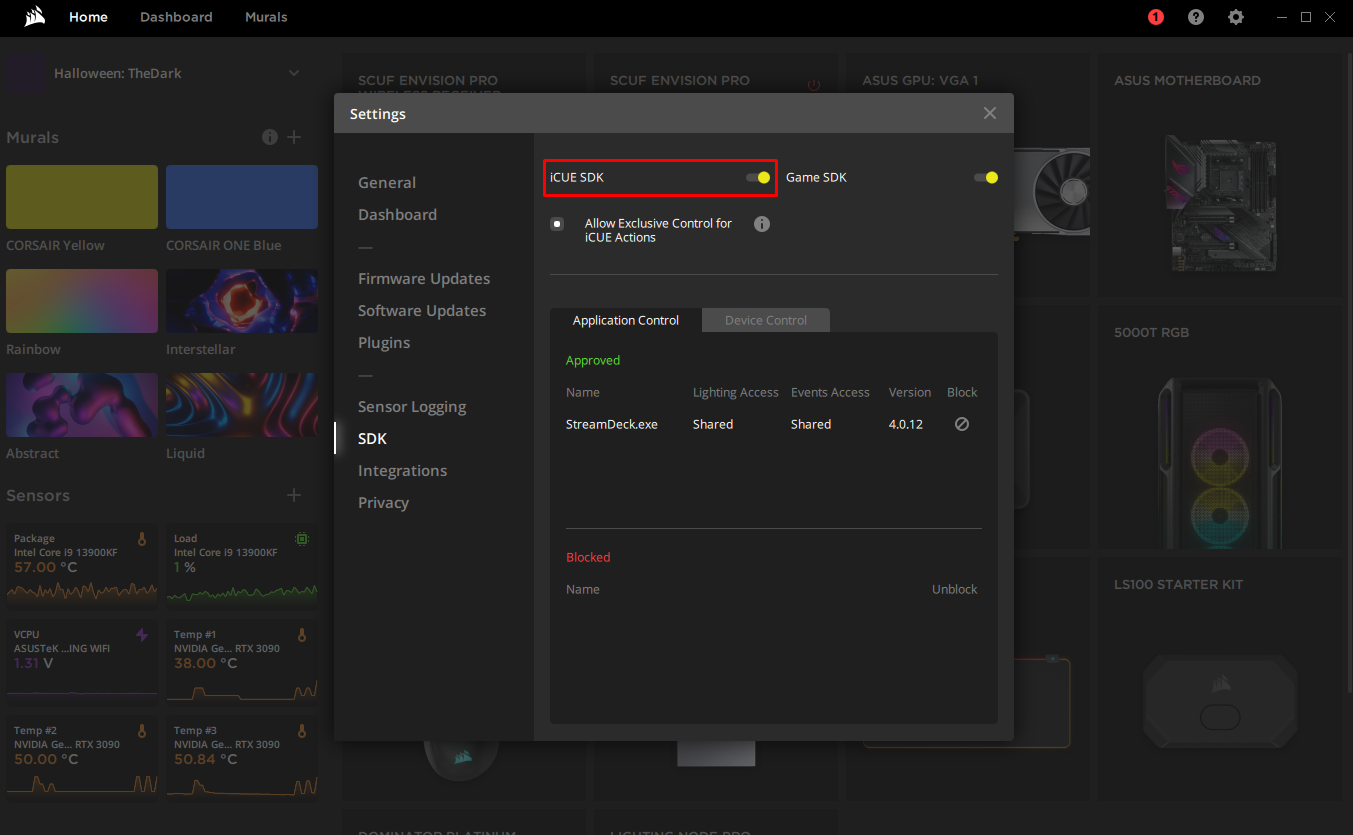 iCUE: Integrando CORSAIR iCUE con tu Barra de Juegos de Windows – Corsair