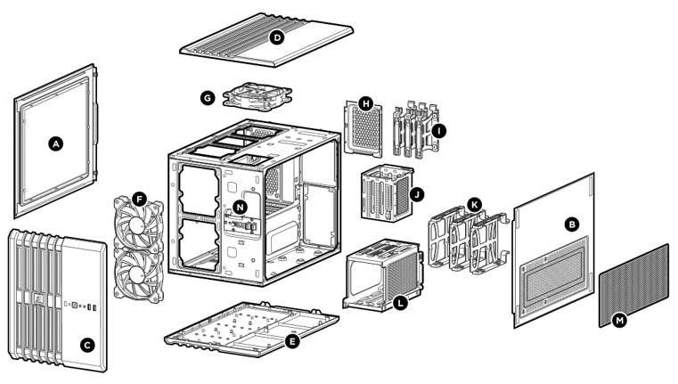 Air 240 Spare Parts – Corsair