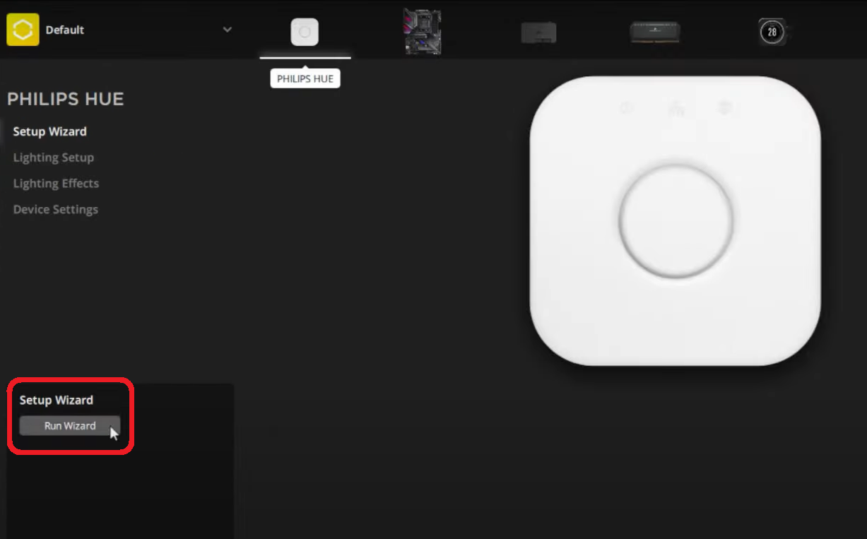 iCUE: Cómo configurar la iluminación ambiental inteligente Philips Hue en iCUE – Corsair