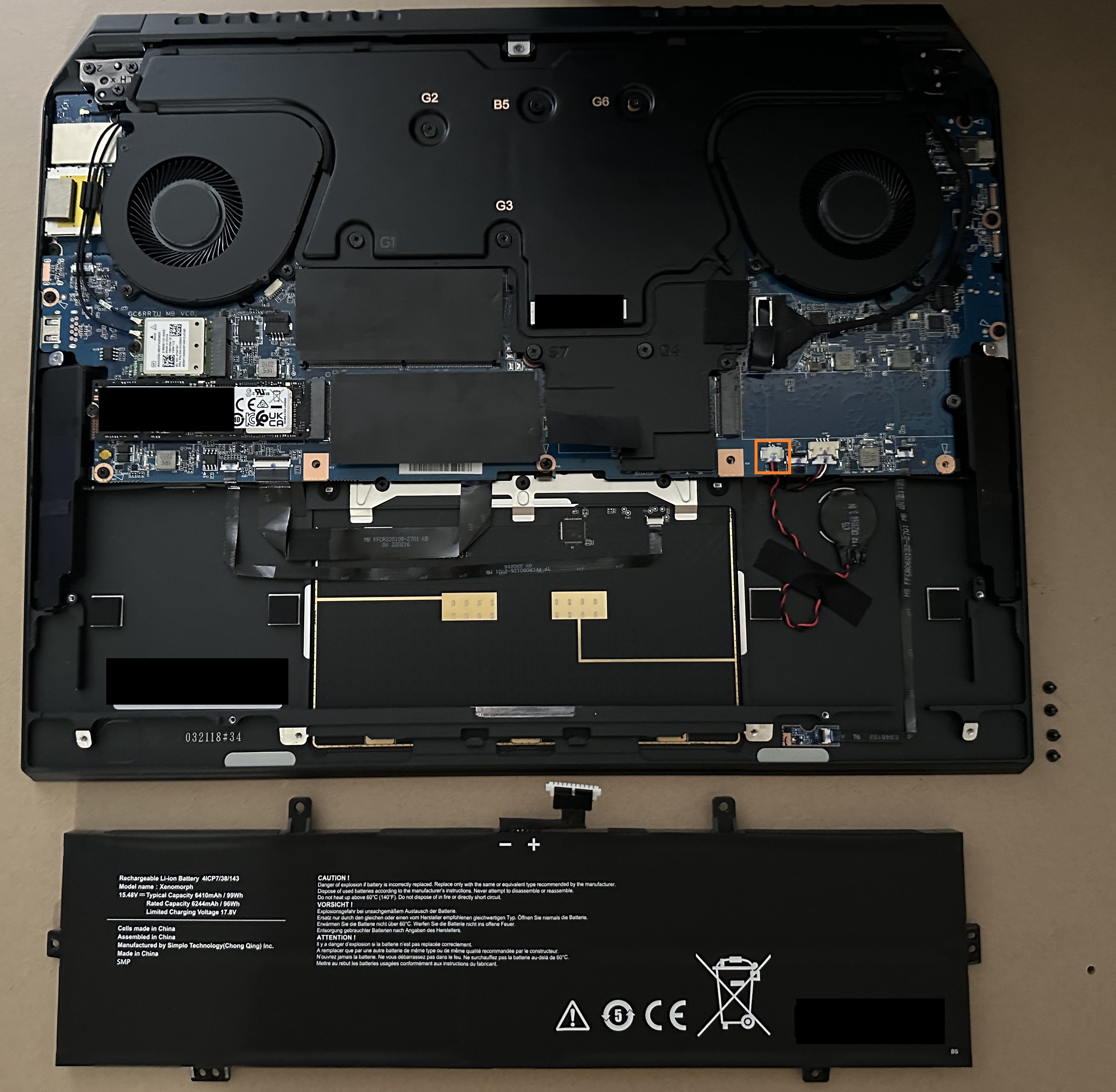 Jak zresetować CMOS na laptopie Corsair Voyager a1600 – Corsair