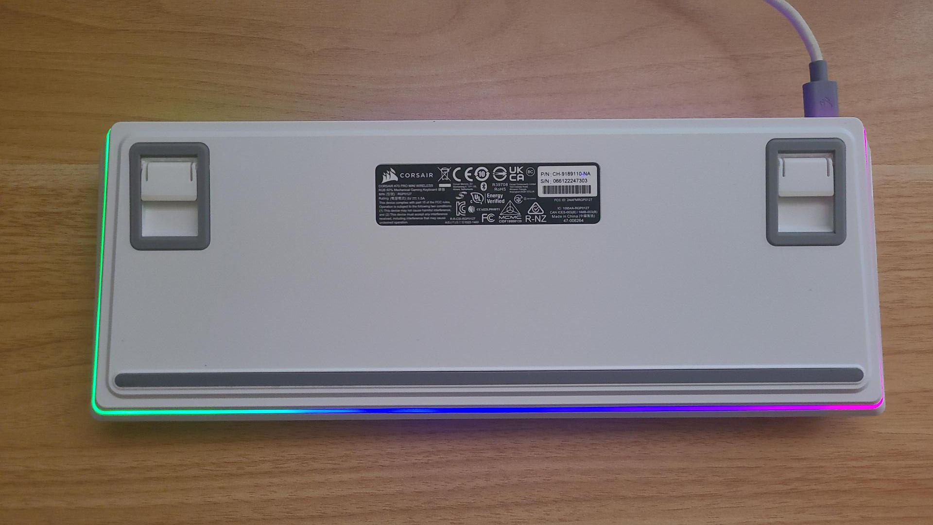 Customer Service: Find Part & Serial Number Labels – Corsair