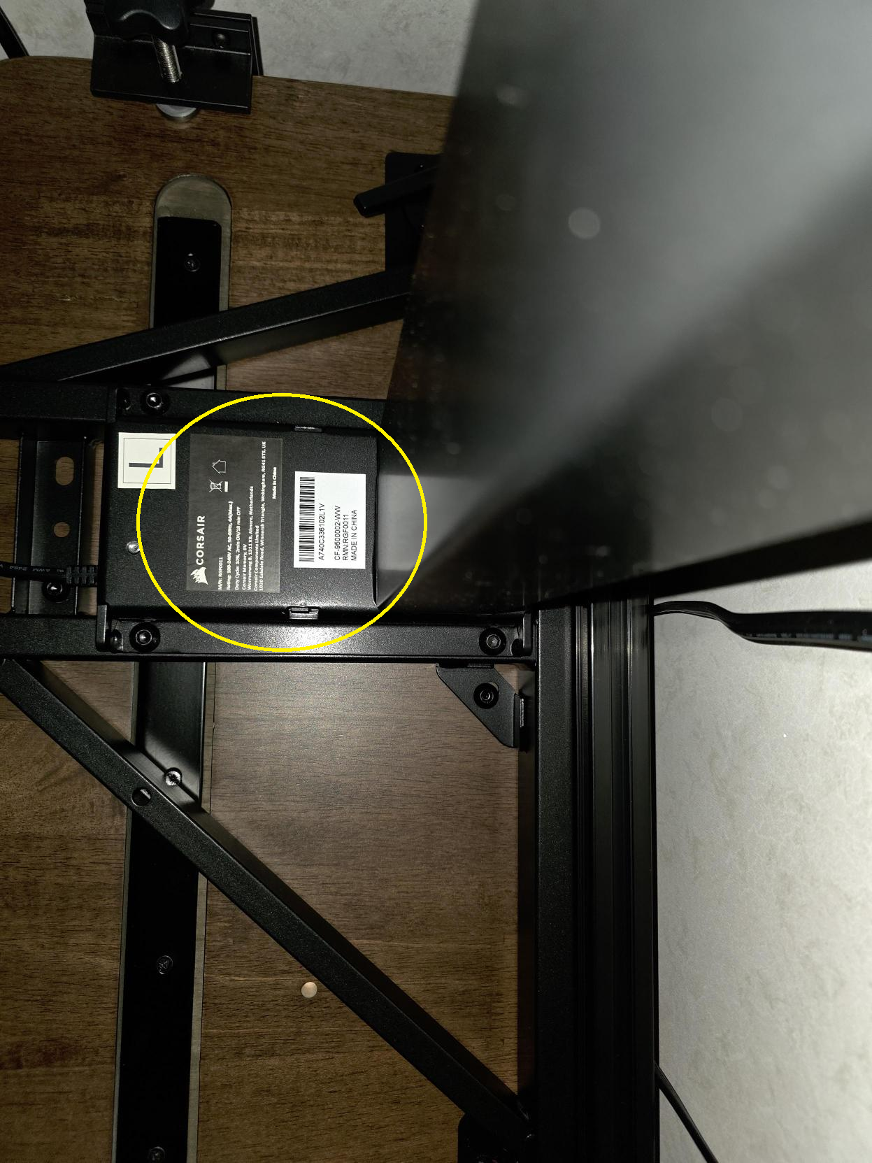 Customer Service: Find Part & Serial Number Labels – Corsair