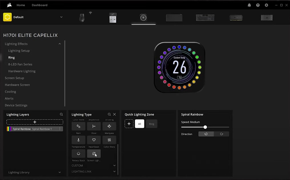 ELITE LCD:How to set up your ELITE LCD in iCUE 4 or newer – Corsair