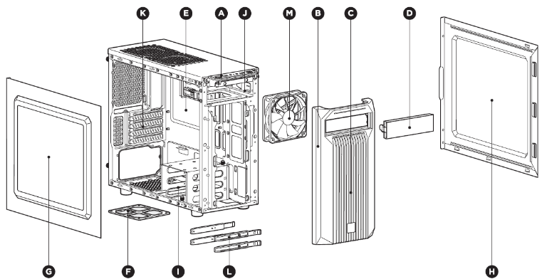 Spec M2 Spare Parts – Corsair