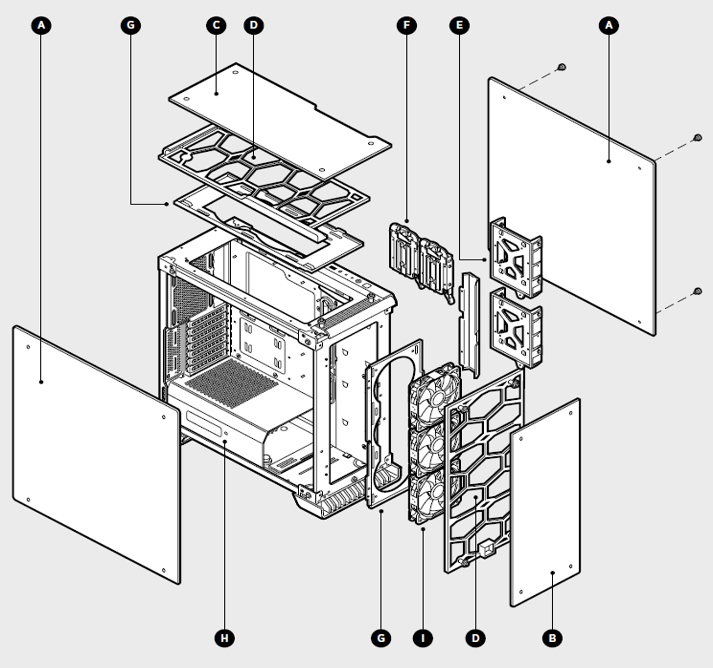 570X Spare Parts – Corsair