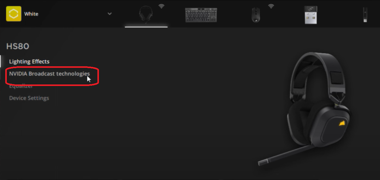 iCUE: How to: Set up NVIDIA Broadcast in iCUE – Corsair